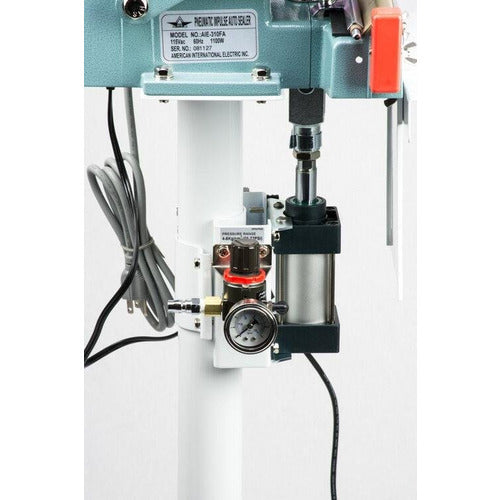 Auto/Manual Pneumatic Impulse Sealer - 12" Width - 10mm Seal