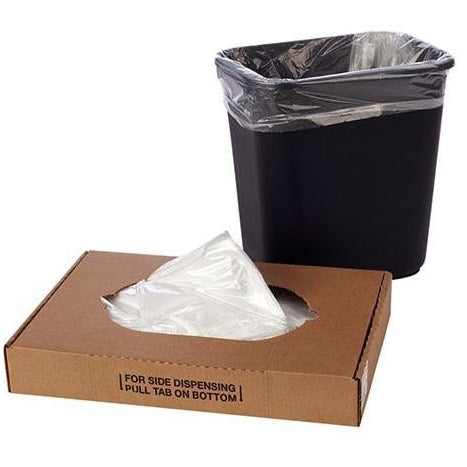 HDPE Trash Garbage Bags & Can Liners 24 x 33 x 8 MIC 1000/CTN