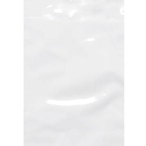 White Flat Poly Bags - 12" x 15" x 2 mil